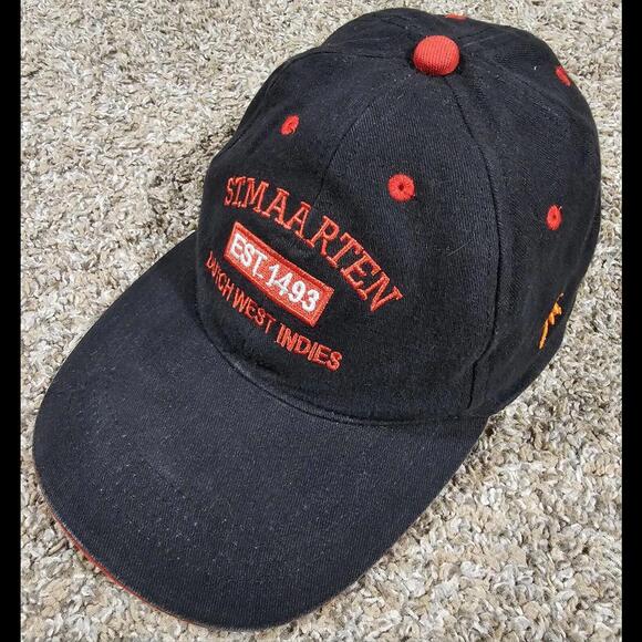 Accessories | St Maarten Hat Dutch West Indies Est 1493 Black Rima Sxm ...